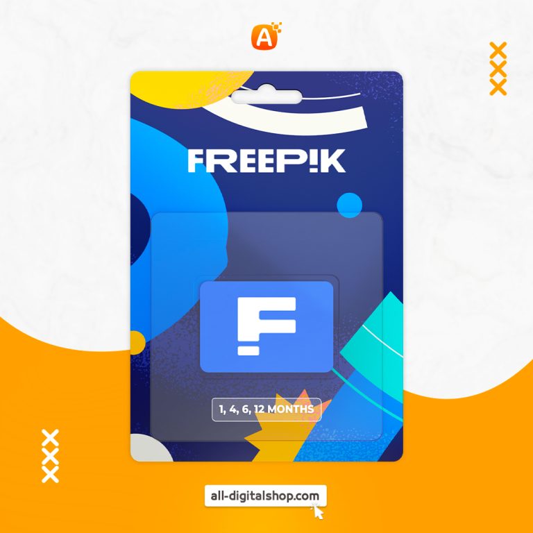 Freepik Premium Subscription Account Access | All-Digital Shop